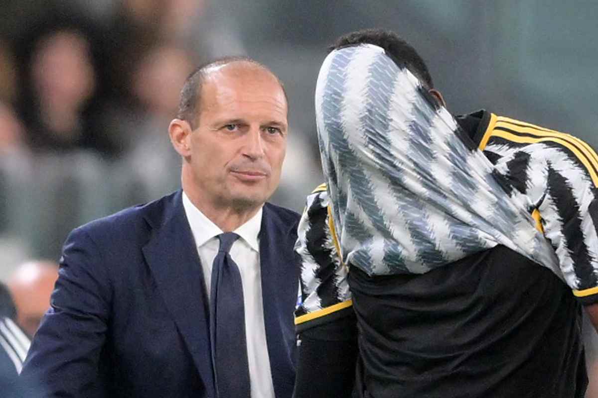 Juventus, infortunio per un big: ecco quando torna, Allegri è nei guai